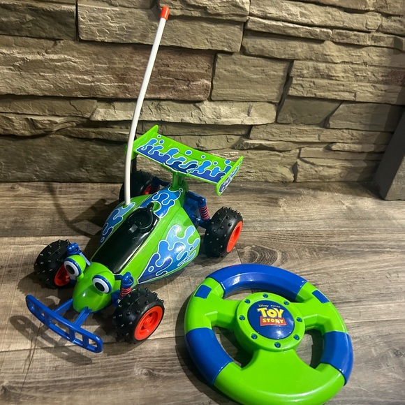 Disney | Toys | Disney Store Toy Story Pixar Rc Car With A Steering ...